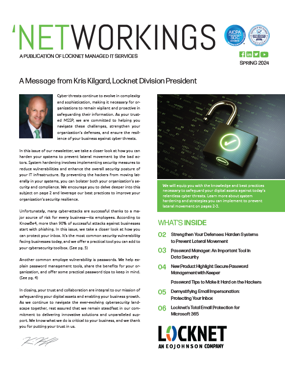 Locknet® IT Solutions Client Support | Locknet IT Services